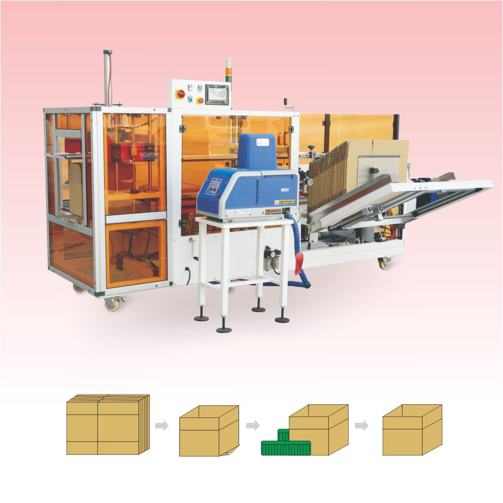 Carton Forming Bottom Sealing Machine - DNC